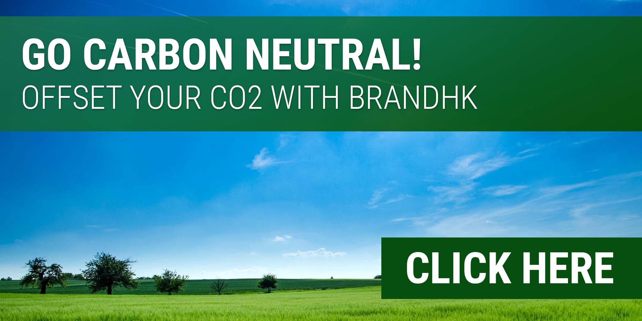 Go Carbon Neutral | BrandHK Hong Kong Corporate Gifts