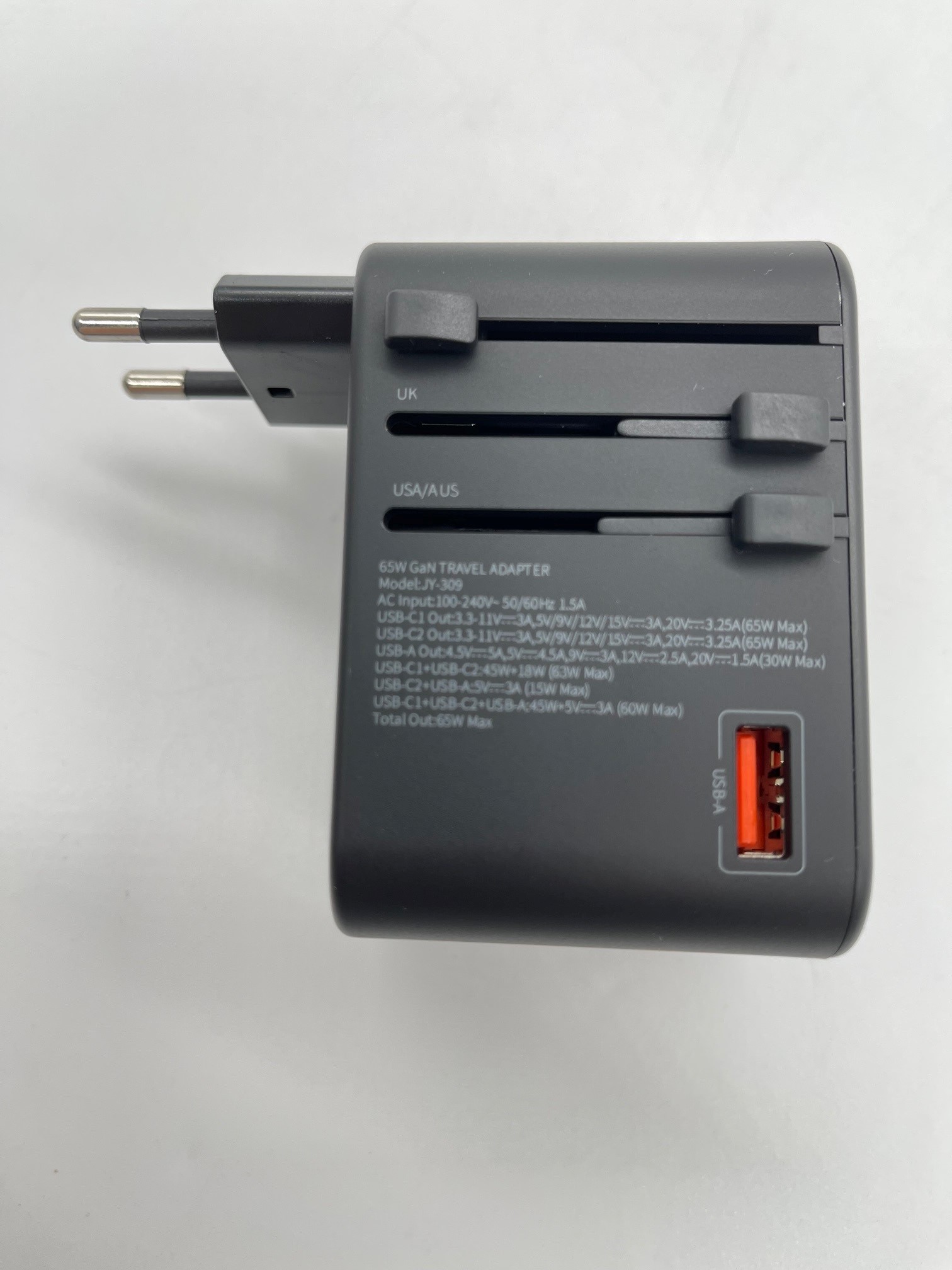 GaN 65W Travel Adaptor | BrandHK Hong Kong Corporate Gifts