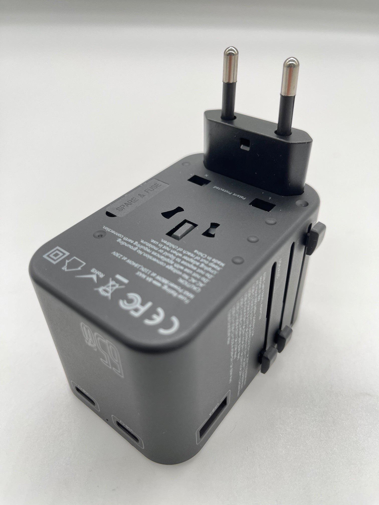 GaN 65W Travel Adaptor | BrandHK Hong Kong Corporate Gifts