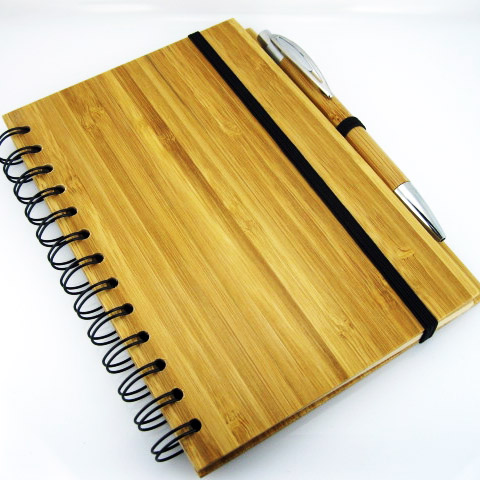 Eco Bamboo Notebook with Pen | BrandHK